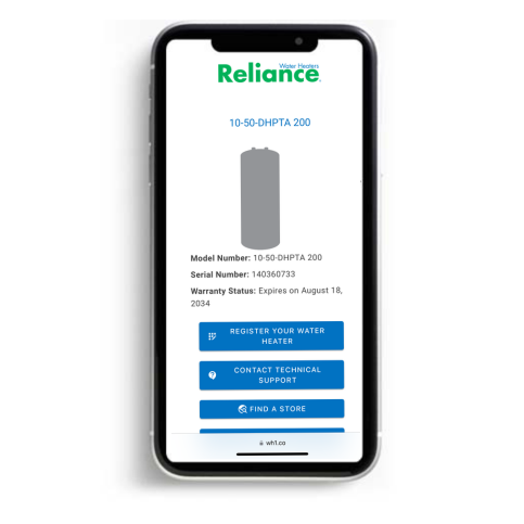 Support - Water Heater Support Manuals & Videos | Reliance Water Heaters